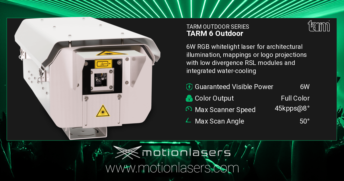 MotionLasers TARM 6 Outdoor