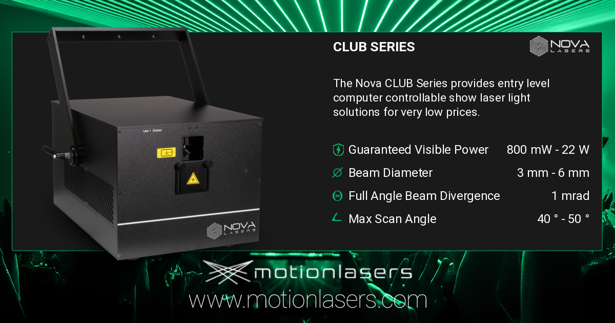 MotionLasers CLUB SERIES